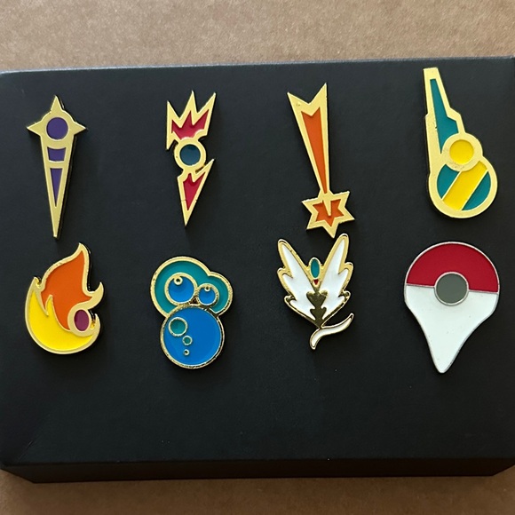 Pokemon | Accessories | Galar Region Gym Badges From Pokmon Sword And ...